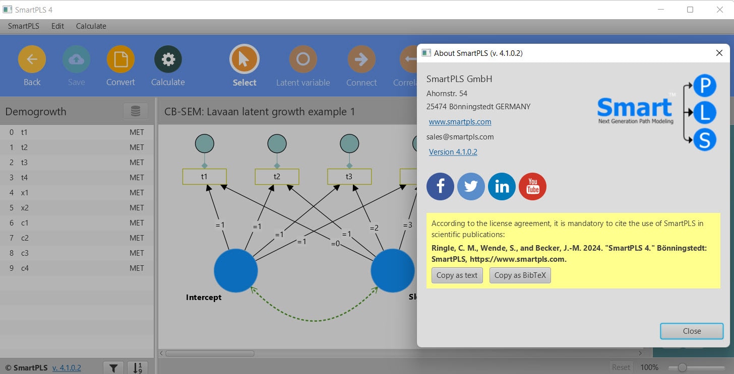 دانلود نرم افزار اسمارت پی ال اس smart pls 4.1.0.2 x64