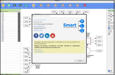 آموزش نرم افزار اسمارت پی ال اس Smart PLS 4 -گروه آمار سبز